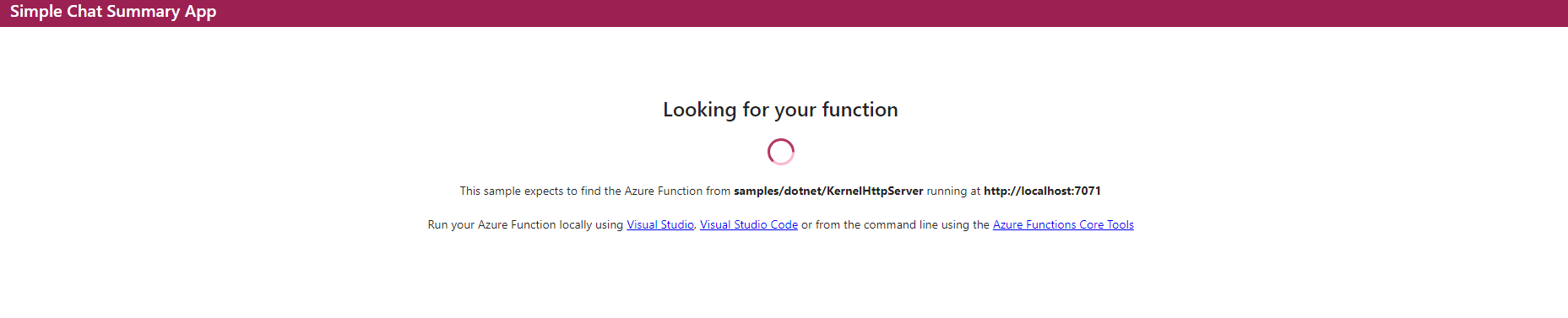 Not Able To Run Chat Summary Webapp React In Github Codespace · Issue 1891 · Microsoftsemantic 4749