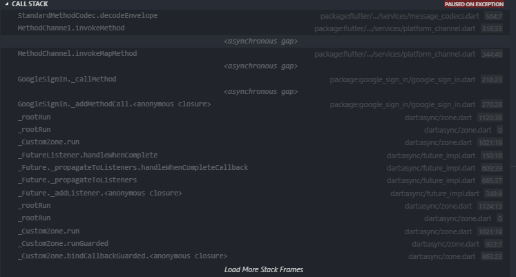 Google_sign_in errors. · Issue #35881 · flutter/flutter · GitHub