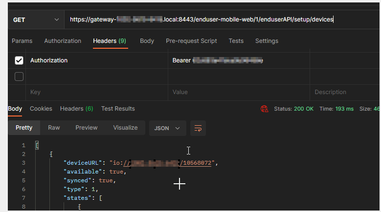 Token activated - not able to get even 'enduserAPI' · Issue #42 · Somfy ...