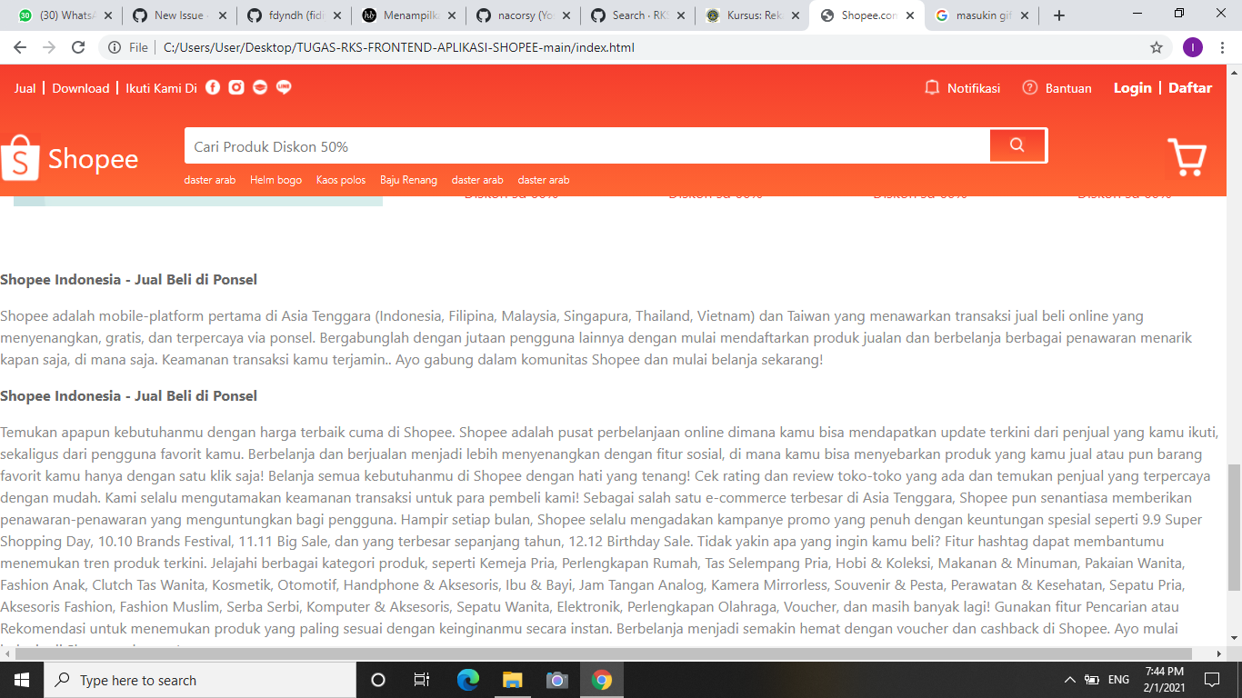 GitHub - andhiyanto/TUGAS-RKS-FRONTEND-APLIKASI-SHOPEE: repo ini berisi ...