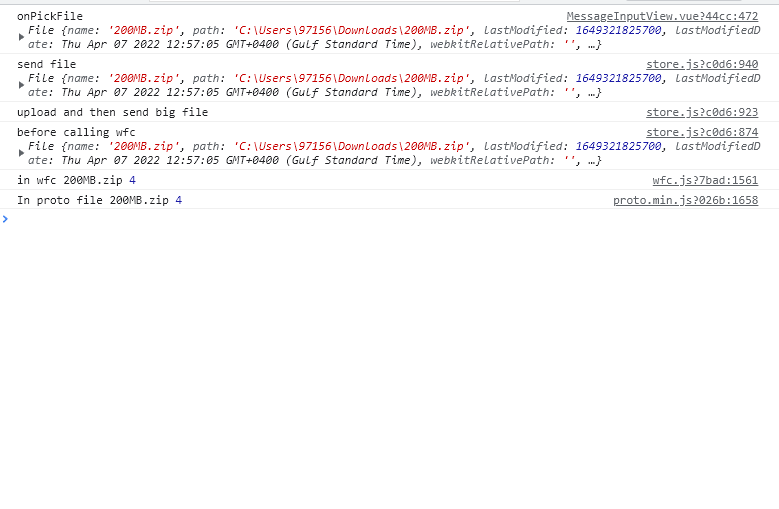 Large file upload exception · Issue #194 · wildfirechat/vue-pc-chat · GitHub