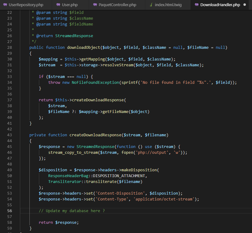 VichUploader Serving files with a controller · Issue #981 · dustin10/VichUploaderBundle · GitHub