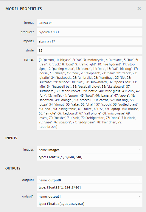 How convert outputs from YOLOv8-seg onnx model to bboxes, masks and probs ? · Issue #480 ...