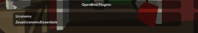 OpenMod doesn't broadcast plugins in Unturned plugins list · Issue #285 · openmod/openmod · GitHub
