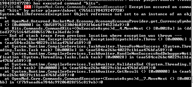 UconomyEconomyProvider.CurrencySymbol throws an error · Issue #489 · openmod/openmod · GitHub