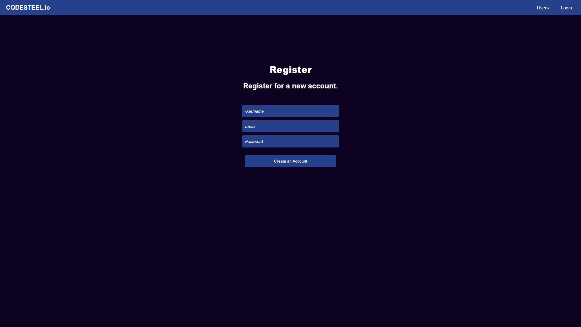 GitHub - CodeSteel/ExpressJS-Login-Application: Login/Register/And Password Reset into one ...