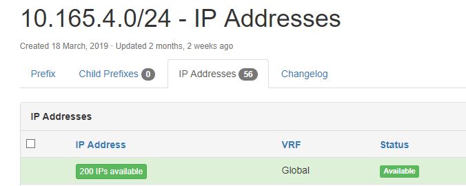 Add Subnet Or Broadcast In Prefix · Issue 3247 · Netbox Community
