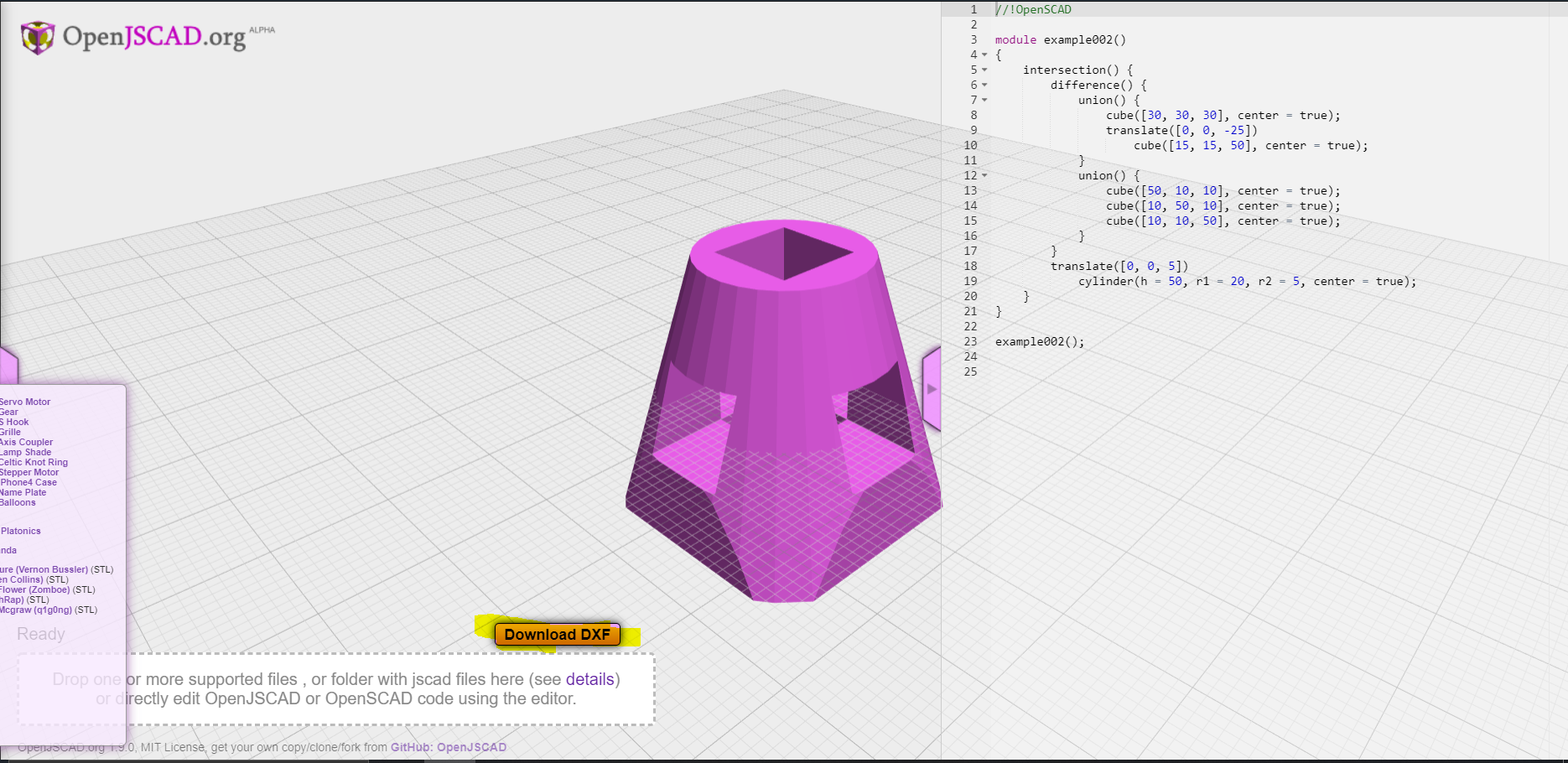 V1 : Error importing dxf · Issue #531 · jscad/OpenJSCAD.org · GitHub
