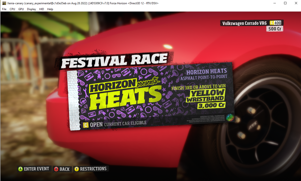 4D5309C9 - Forza Horizon · Issue #33 · xenia-canary/issue-dumpster · GitHub