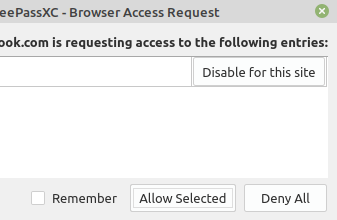 KeepassXC sometimes hides the "Remember" option · Issue #8199 · keepassxreboot/keepassxc · GitHub