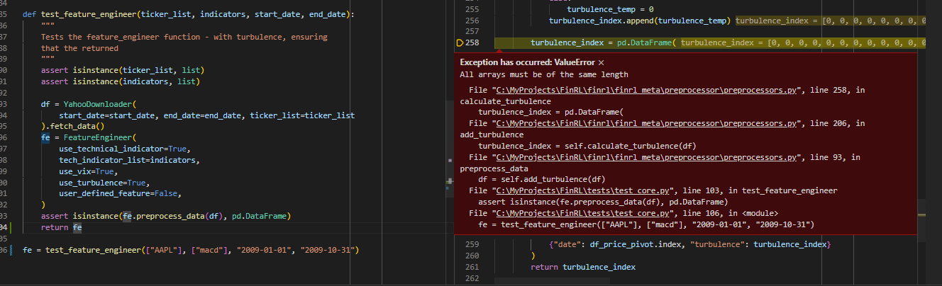 add_turbulence() crashes if span of data is less than 252 · Issue #658 ...