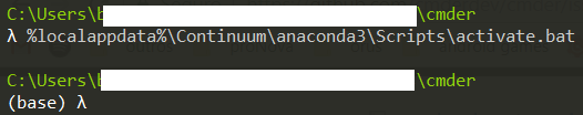 New Task: Anaconda prompt · Issue #1829 · cmderdev/cmder · GitHub