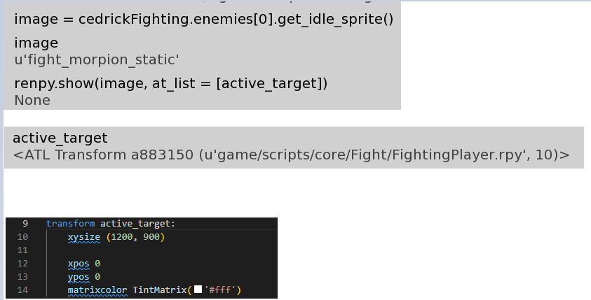 When I use `matrixcolor` i get TypeError: 'unicode' object is not ...