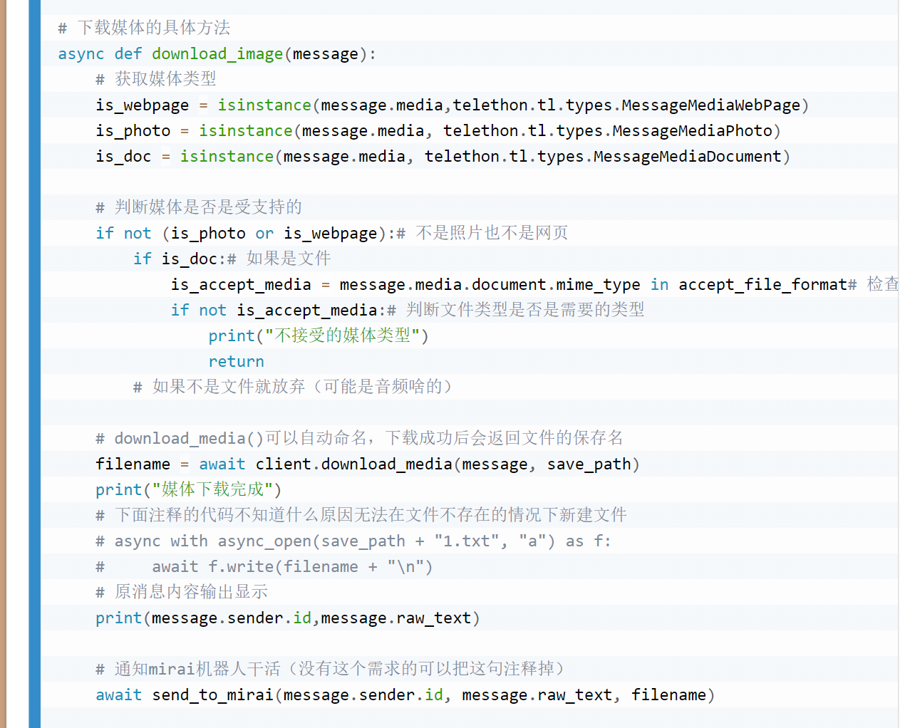 能否支持 telegram 转载的图片和视频 ？ · Issue #2 · jw-star/aria2bot · GitHub