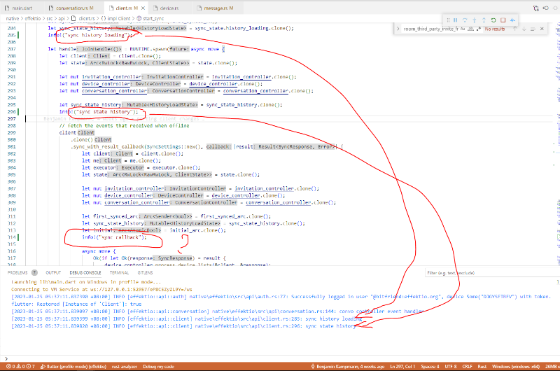 Release build crashes when clicking of chat tab · Issue #325 · acterglobal/a3 · GitHub