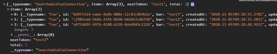 Sorting With Searchable Returns An Empty Array · Issue 5786 · Aws Amplifyamplify Cli · Github