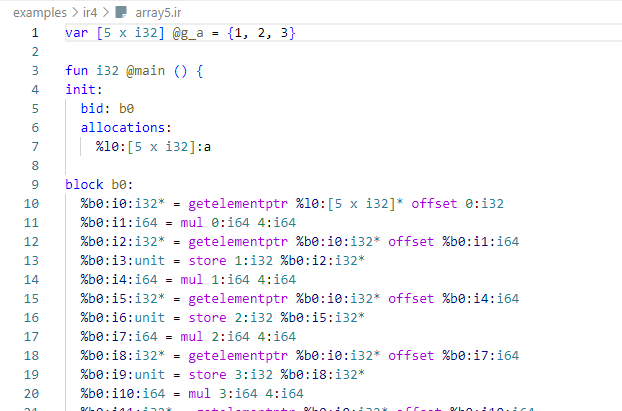 [TIP] VSCode syntax highlighter development for KECC-IR · Issue #403 · kaist-cp/cs420 · GitHub