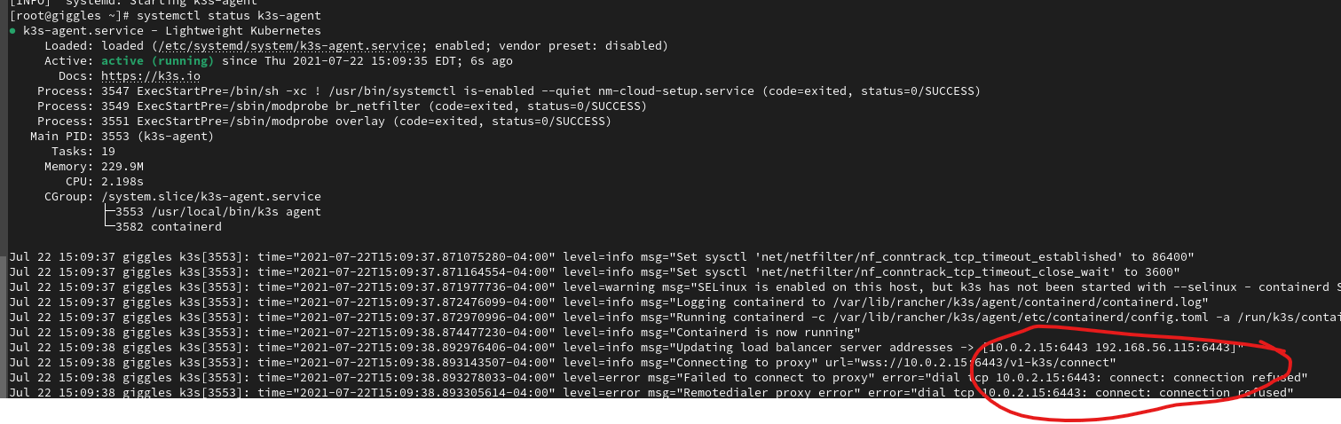 Fedora VM Worker Not Joining · Issue #3700 · k3s-io/k3s · GitHub