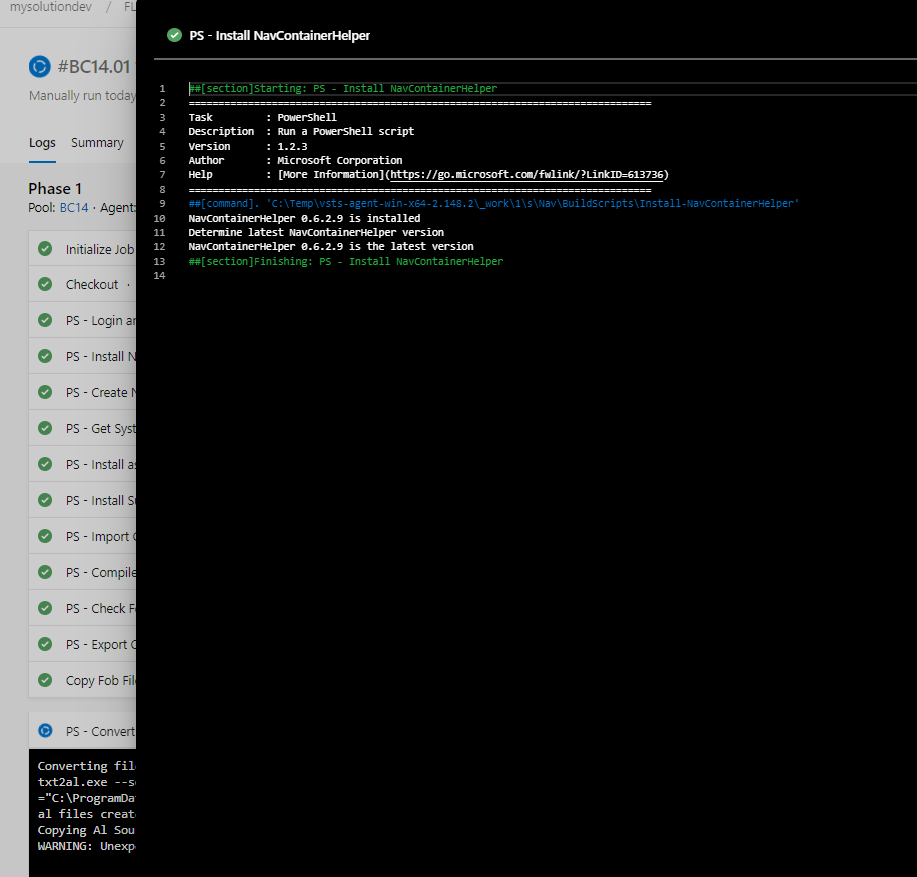 Error running Create-AlProjectFolderFromNavContainer · Issue #535 · microsoft/navcontainerhelper ...