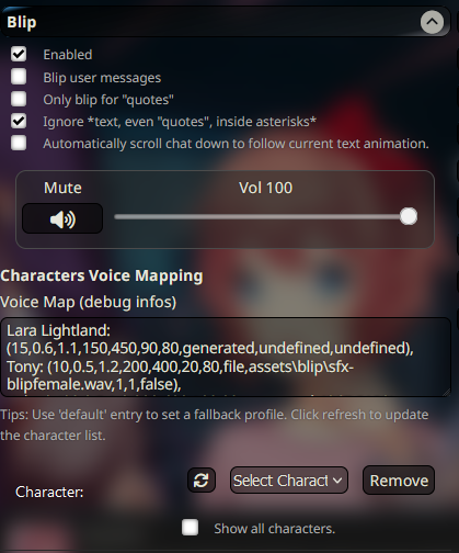 GitHub - SillyTavern/Extension-Blip: Animate the text of character ...