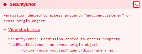 Firefox websecurity error (cross-origin object) · Issue #7061 · cypress-io/cypress · GitHub