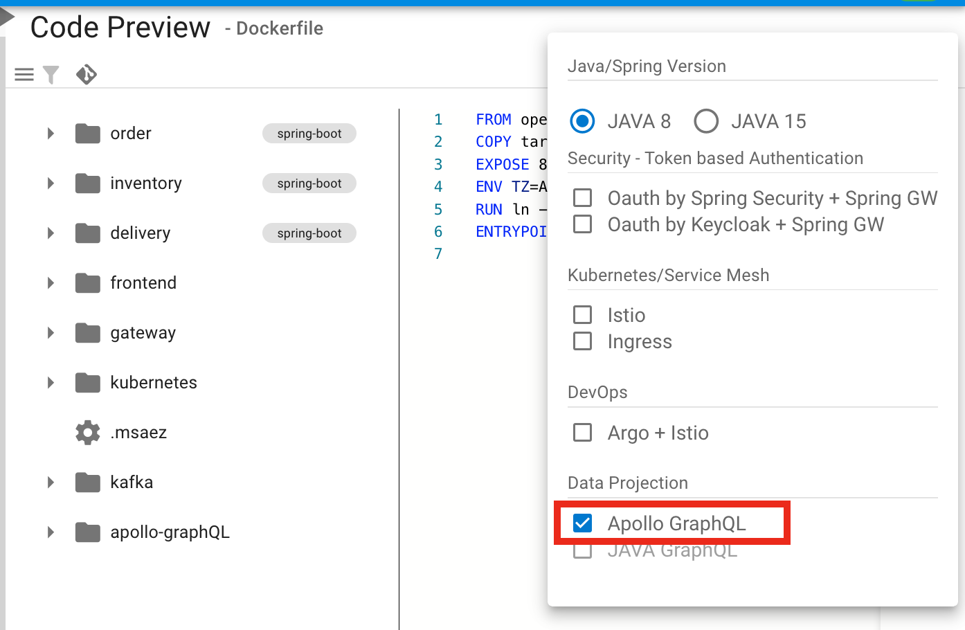 Data Projection with GraphQL - msaez