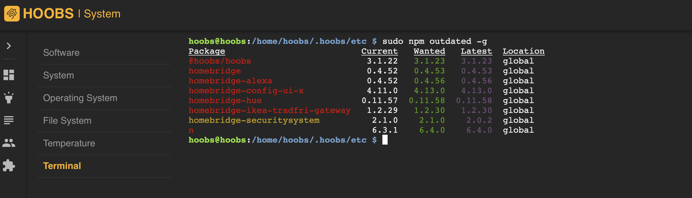 Plugin Configuration missing when using HOOBS Homebridge · Issue #20 ...