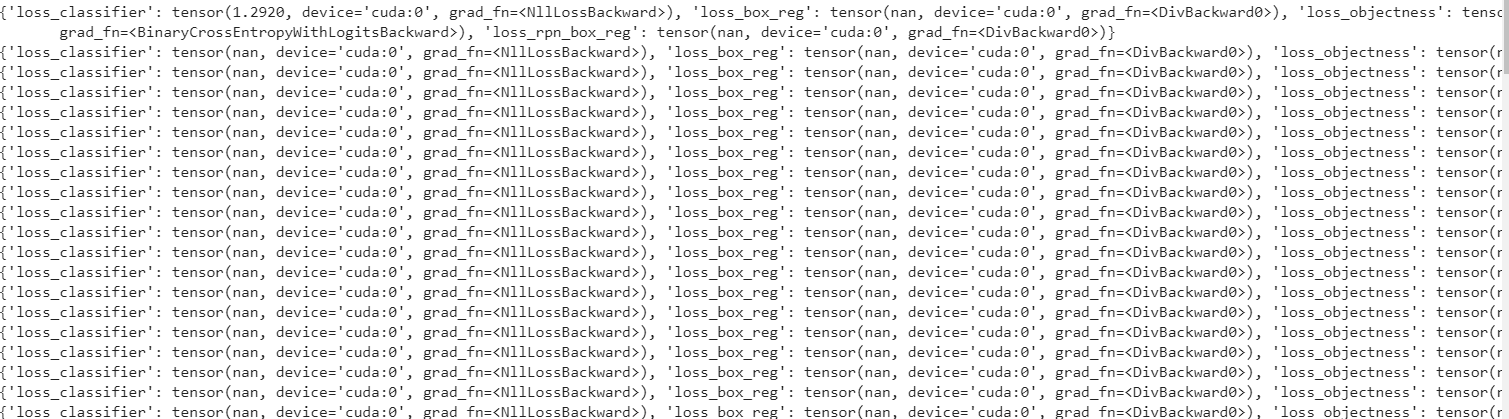 Loss (loss_rpn_box_reg) is nan from RPN · Issue #1120 · pytorch/vision · GitHub