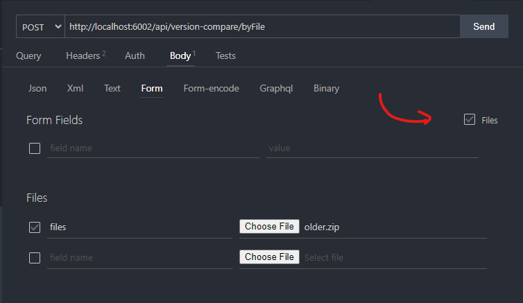 Cannot sent multiple files in post request · Issue #367 · thunderclient/thunder-client-support ...