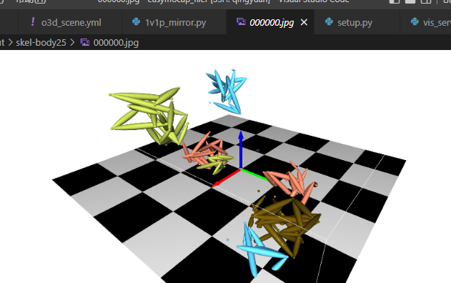 run Visualization: the number of human exceeds! · Issue #196 · zju3dv/EasyMocap · GitHub