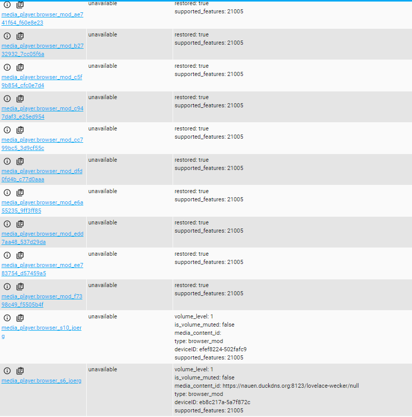 Tons of entities unidentified and restored · Issue #213 · thomasloven/hass-browser_mod · GitHub