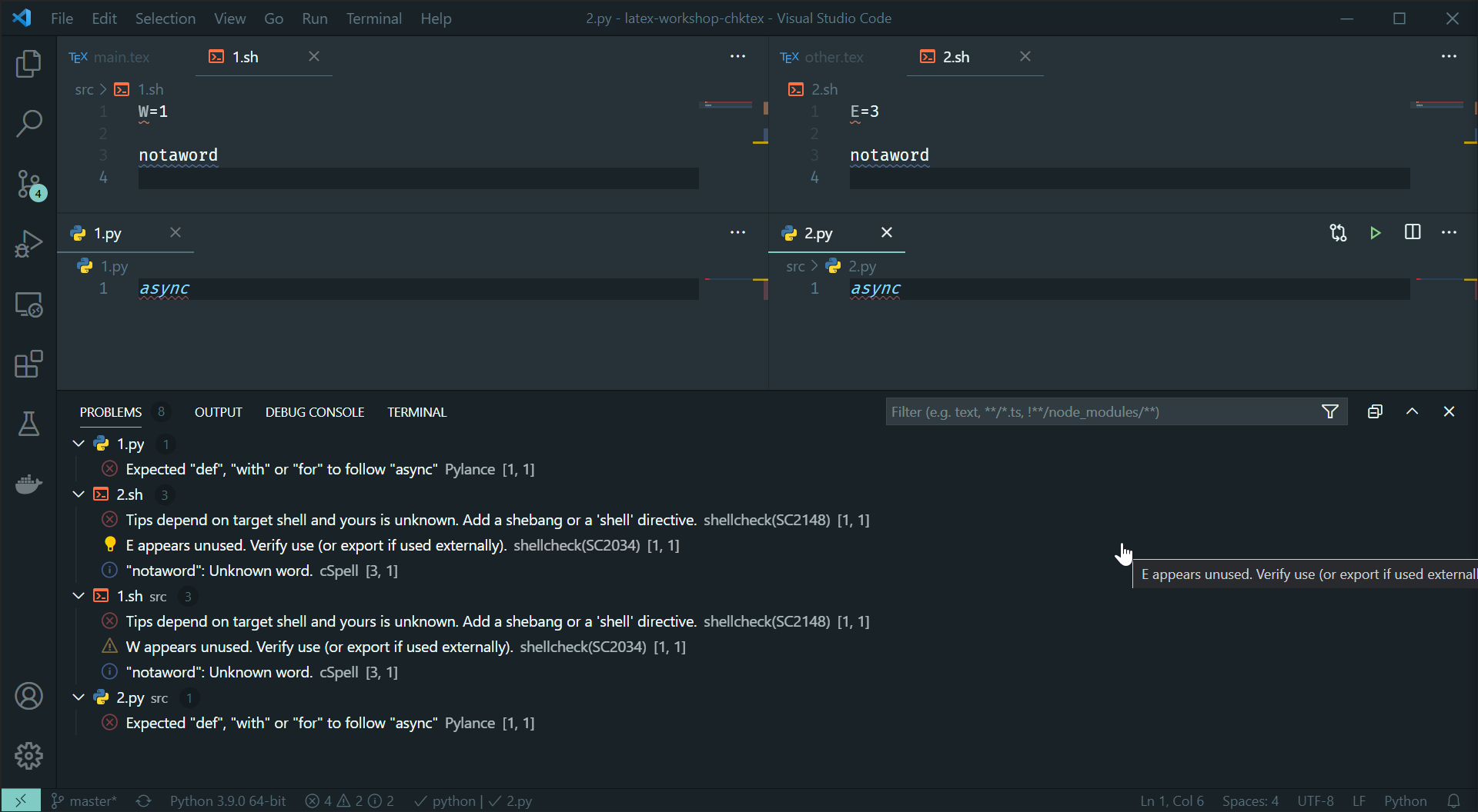 Recursive file discovery via 'import' and 'subimport' for chktex does not work · Issue #2535 ...