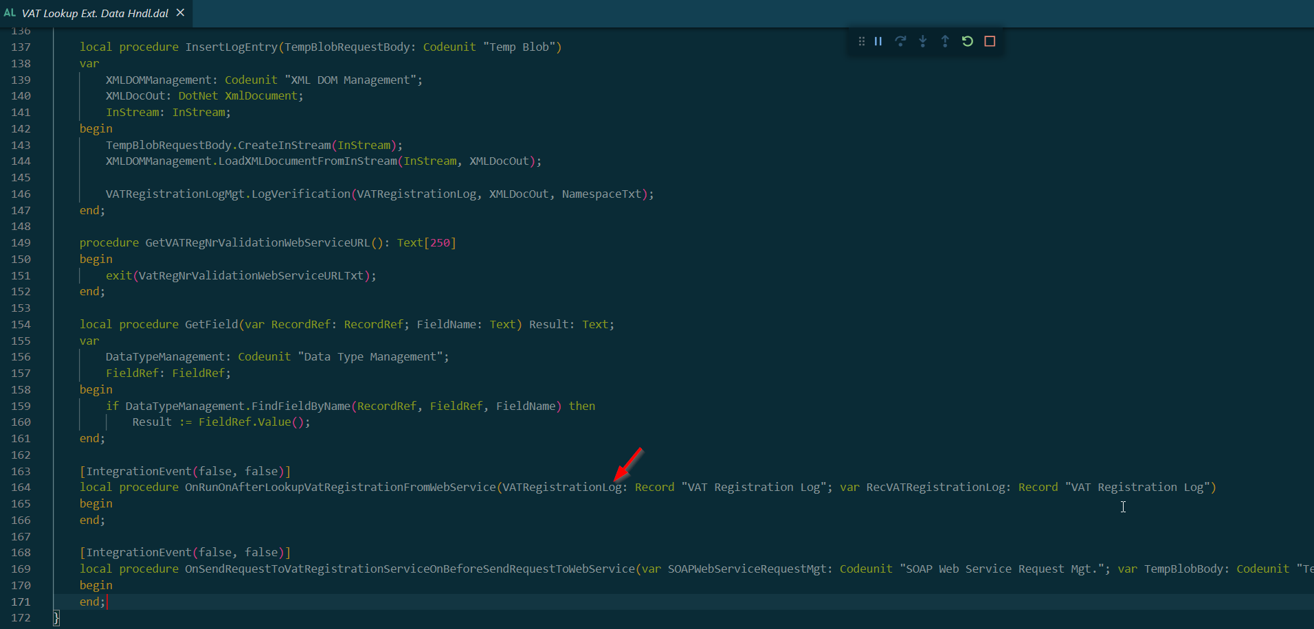 [Event change Request] Codeunit 248 "Vat Lookup Ext. Data Handl ...