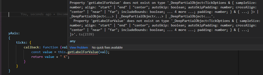 getLabelForValue not registered in TickOptions · Issue #9673 · chartjs/Chart.js · GitHub