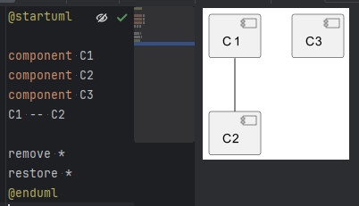 Remove by wildcard (*) contradicts the official documentation · Issue #1594 · plantuml/plantuml ...
