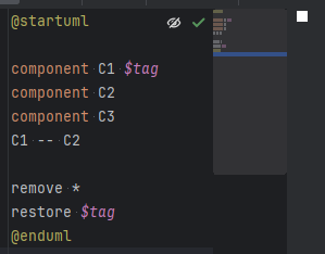 Remove by wildcard (*) contradicts the official documentation · Issue #1594 · plantuml/plantuml ...