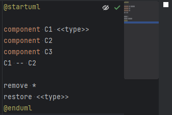 Remove by wildcard (*) contradicts the official documentation · Issue #1594 · plantuml/plantuml ...