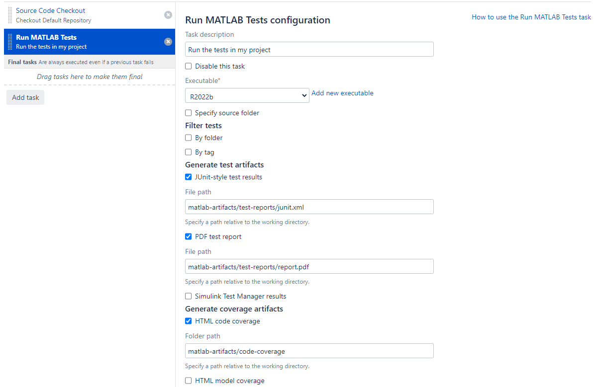 matlab-bamboo-plugin/Run-MATLAB-Tests.md at main · mathworks/matlab ...