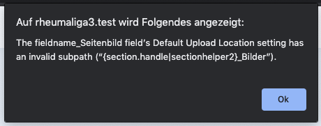 craft v2 -> v3 Cannot use twig filter in upload folder string for an ...