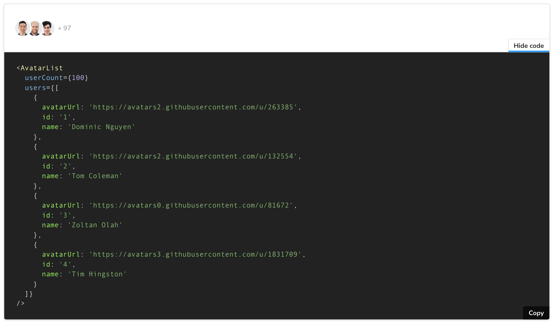 Embed a story in Docs format · Issue #17352 · storybookjs/storybook · GitHub