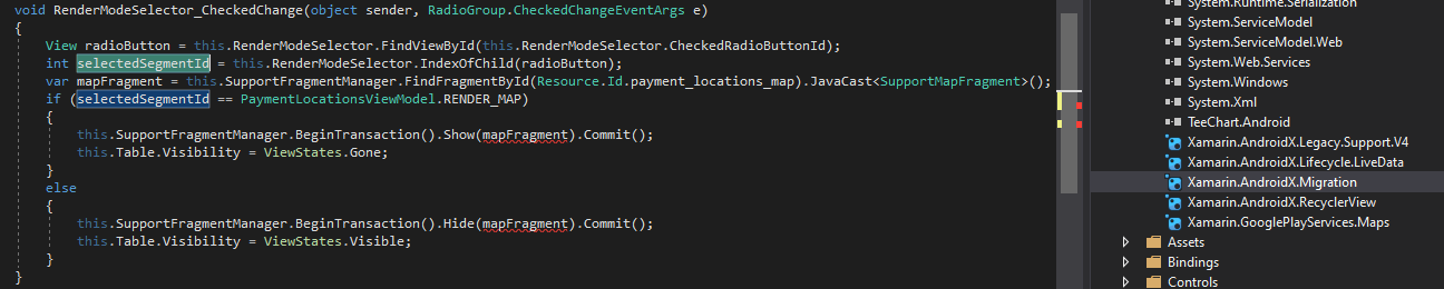 SupportMapFragment base is Android.Support.V4.App.Fragment instead of AndroidX.Fragment.App ...