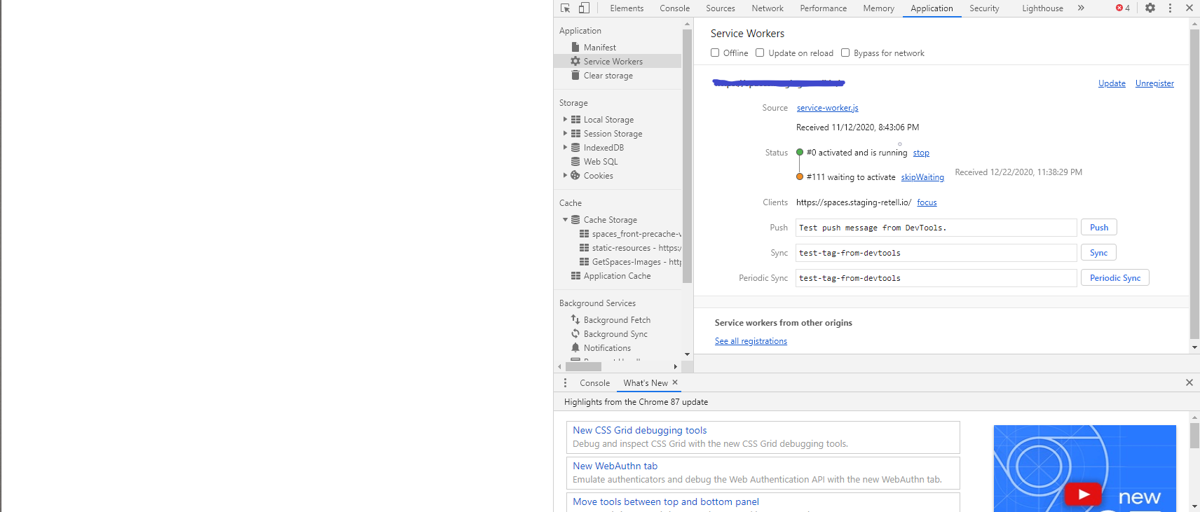 Blank page on redepoly (InjectManifest Mode) · Issue #2707 · GoogleChrome/workbox · GitHub
