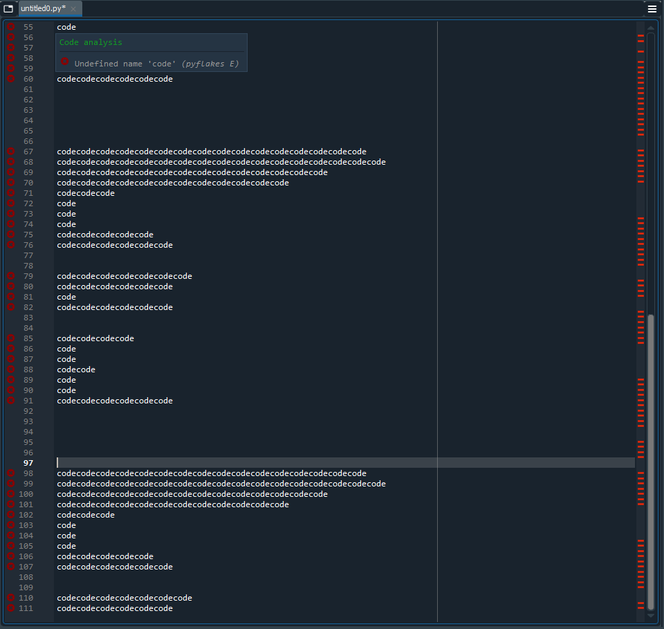 Zooming in cuts off code. · Issue #14685 · spyder-ide/spyder · GitHub