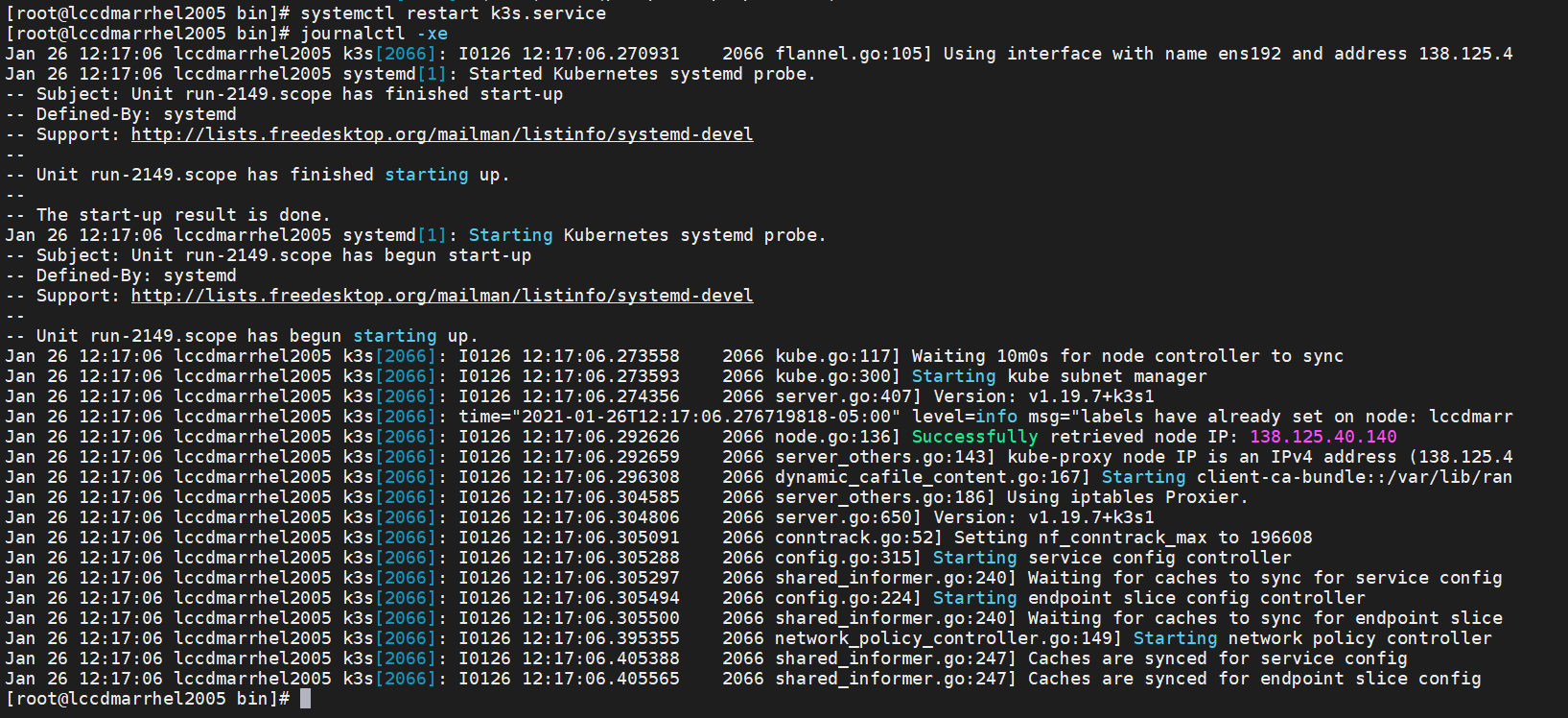 K3s Air Gap Installation -- RHEL 7.5 · Issue #2848 · k3s-io/k3s · GitHub