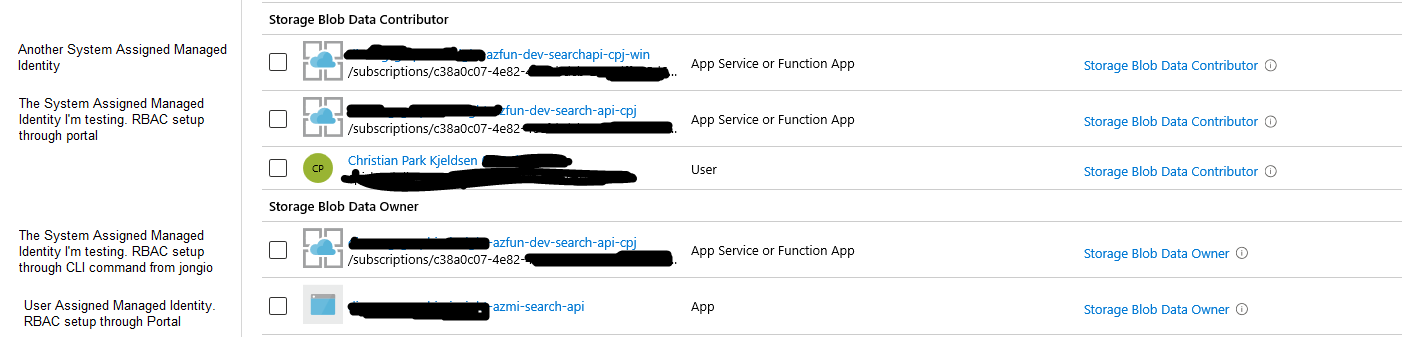[BUG] DefaultAzureCredential fails when using Managed Identity from Function to Blob · Issue ...