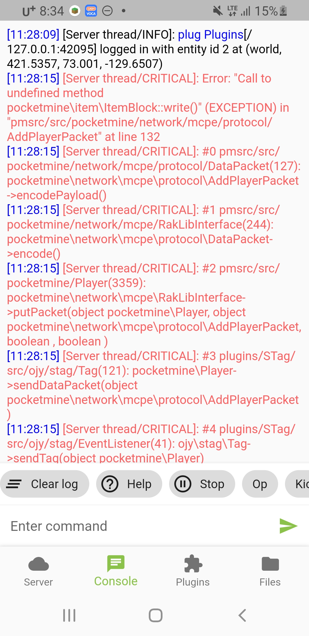 Plugins Err · Issue 4152 · Pmmp Pocketmine Mp · Github