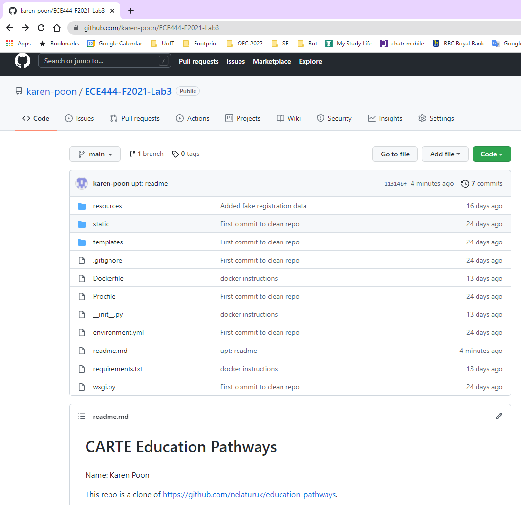 GitHub - karen-poon/ECE444-F2021-Lab3
