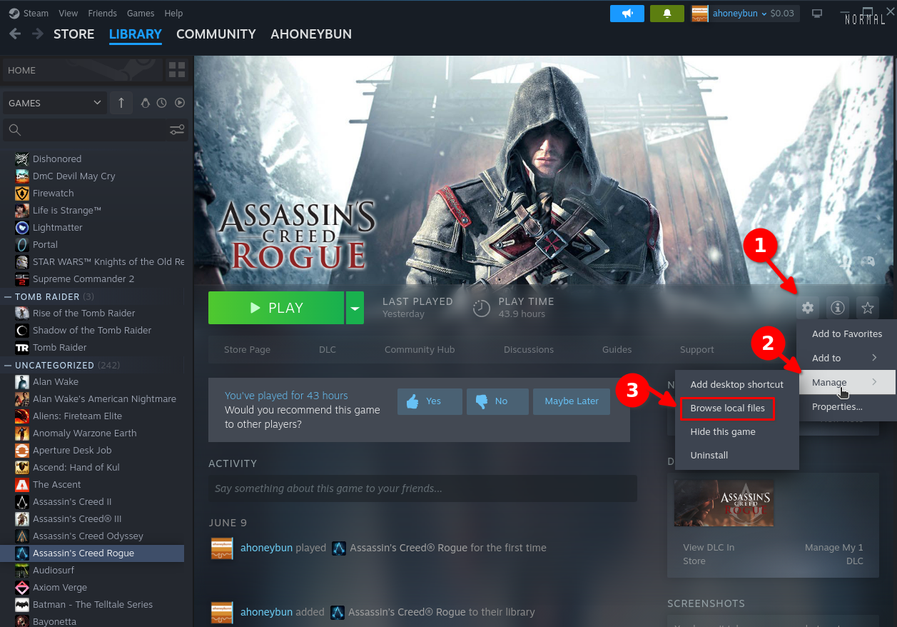 Assassin’s Creed Rogue (311560) · Issue #7004 · ValveSoftware/Proton · GitHub