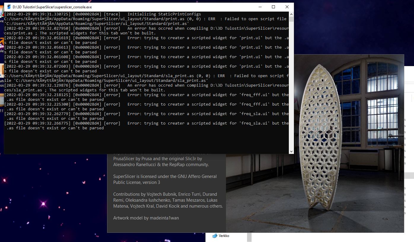 2.4.58.1 (Pre-release) Crash on startup · Issue #2590 · supermerill/SuperSlicer · GitHub