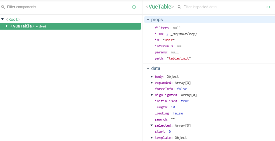 Search Bar is missing in Vue Data Table · Issue #144 · laravel-enso/tables · GitHub